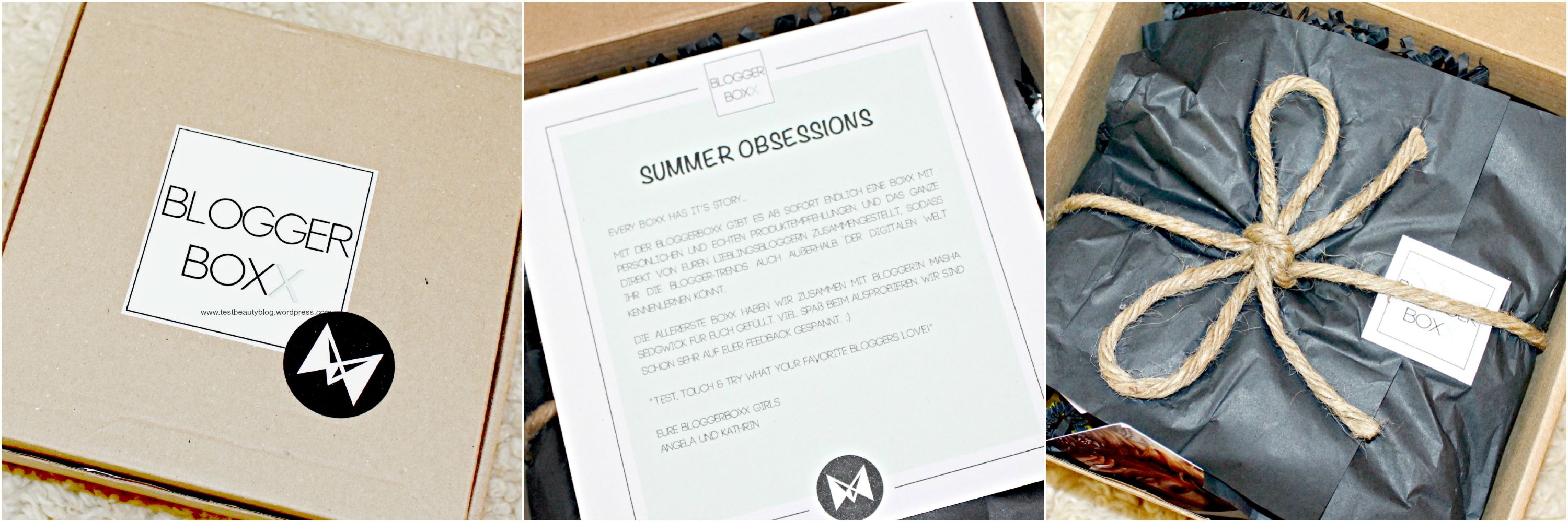 Unboxing: Bloggerboxx – Testbeautyblog